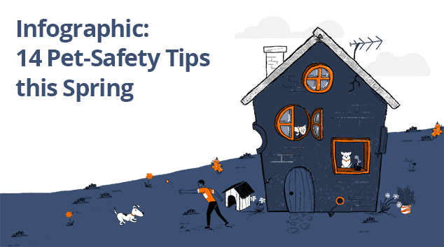 Infographic: Pet-Safety Tips to Remember During Spring - Pet Shed