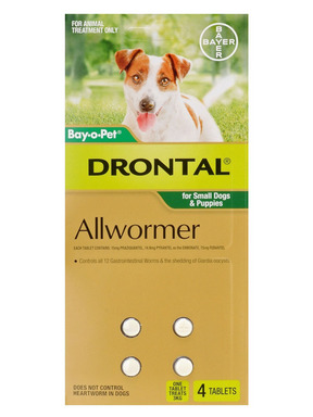 Drontal Allwormer for Dogs at Pet Shed