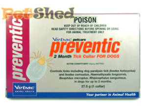 Preventic Tick Collar - Pet Shed